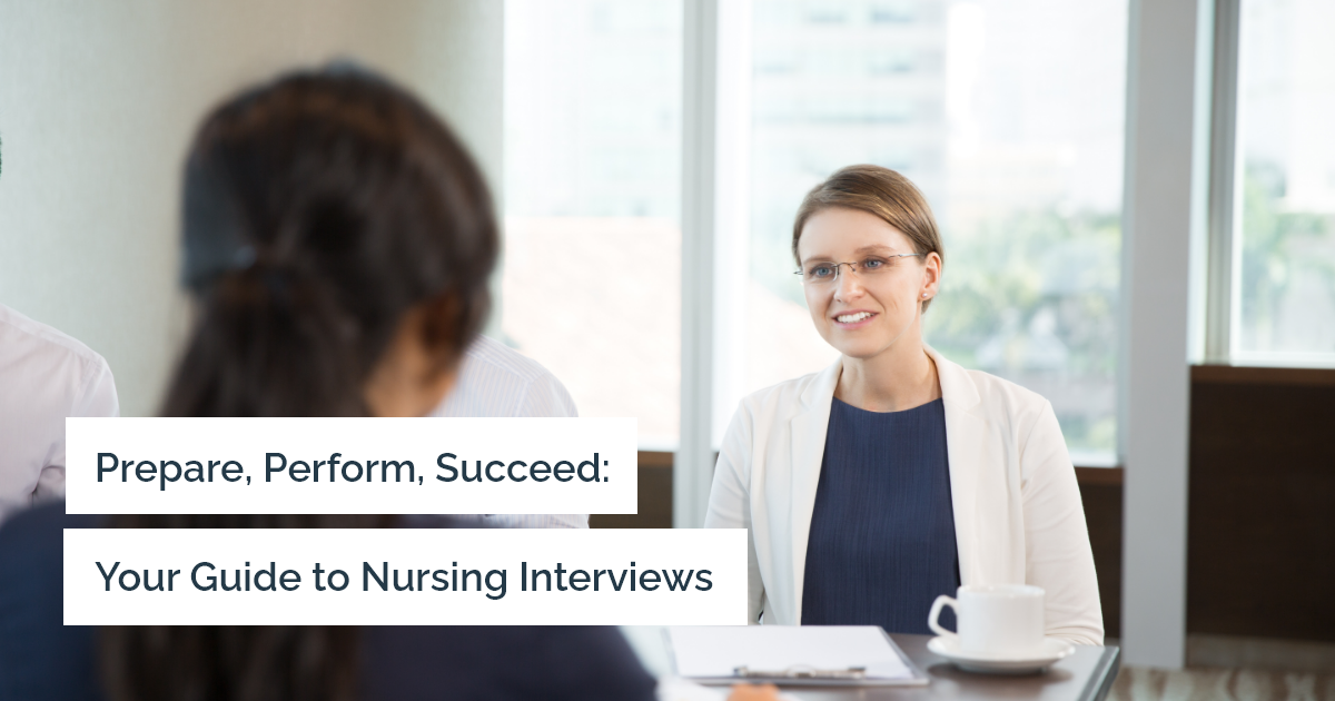 How to Prepare for a Nursing Interview When Faced with the Most Common ...